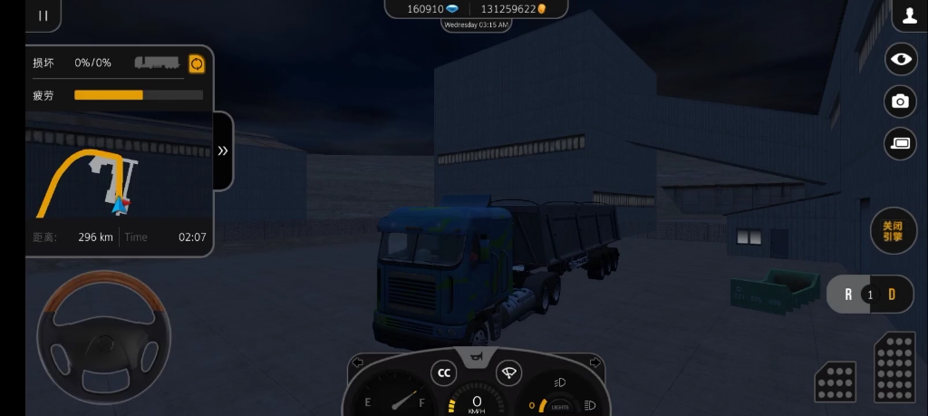 卡车模拟器296公里_欧洲卡车模拟2