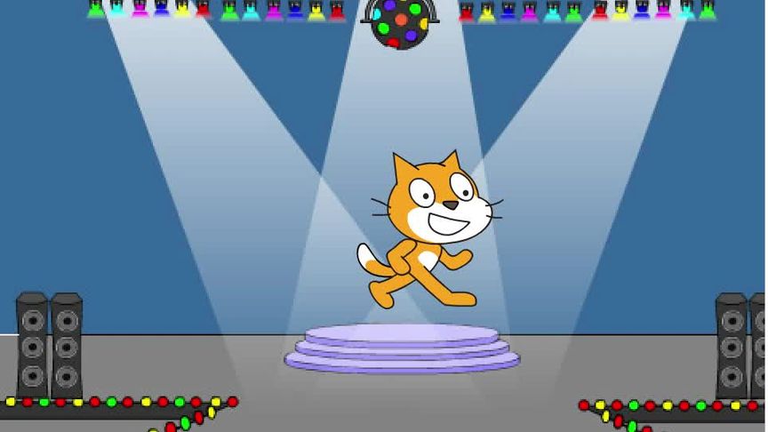 Scratch编程初体验-小猫跳舞