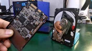 固态硬盘内部结构图