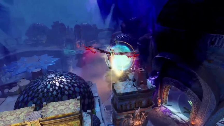 #激战2 #游戏 瓦比领域狮鹫教程任务很短!用了 #小破球