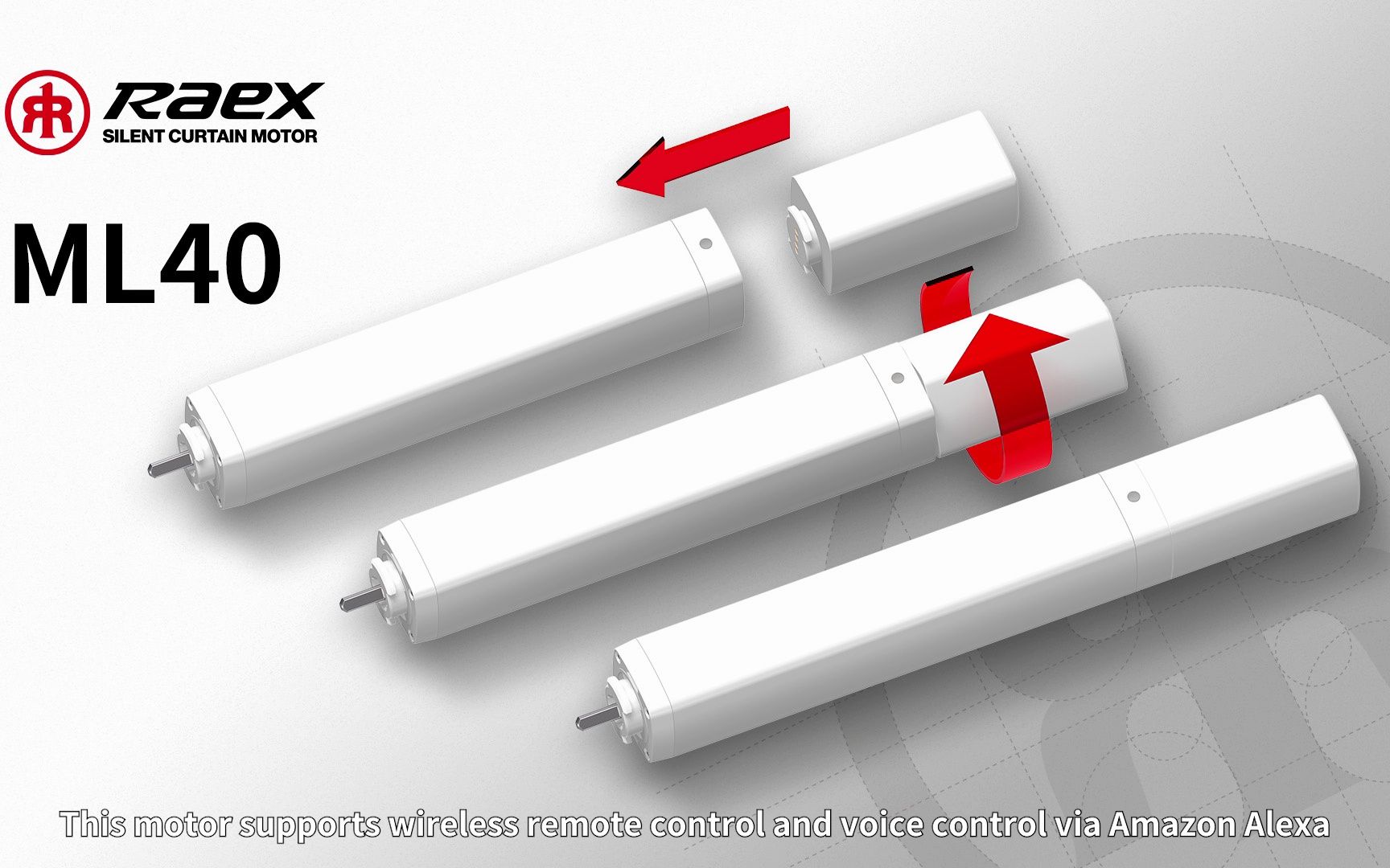 锂电池的亚马逊直连窗帘电机