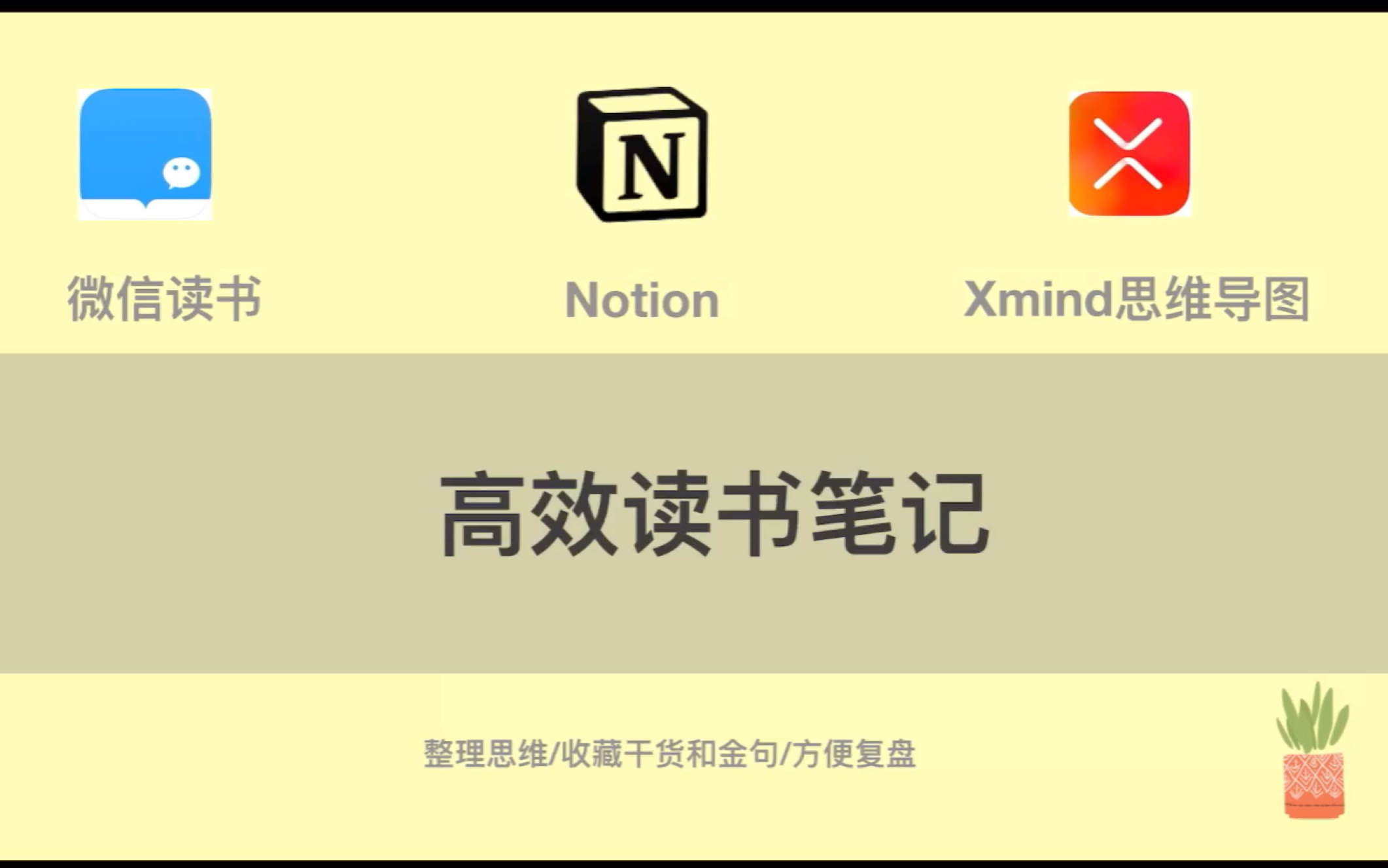 【iPad版Notion】联动微信读书,、Xmind思维导图制作【高效读书笔记】