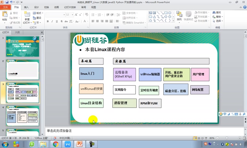 操作系统 Linux 视频教程全集【21 小时从入门到精通】