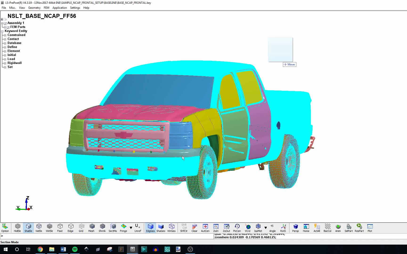 ...文件 Free to use LS-DYNA Finite Element Vehicle Models from NHTSA