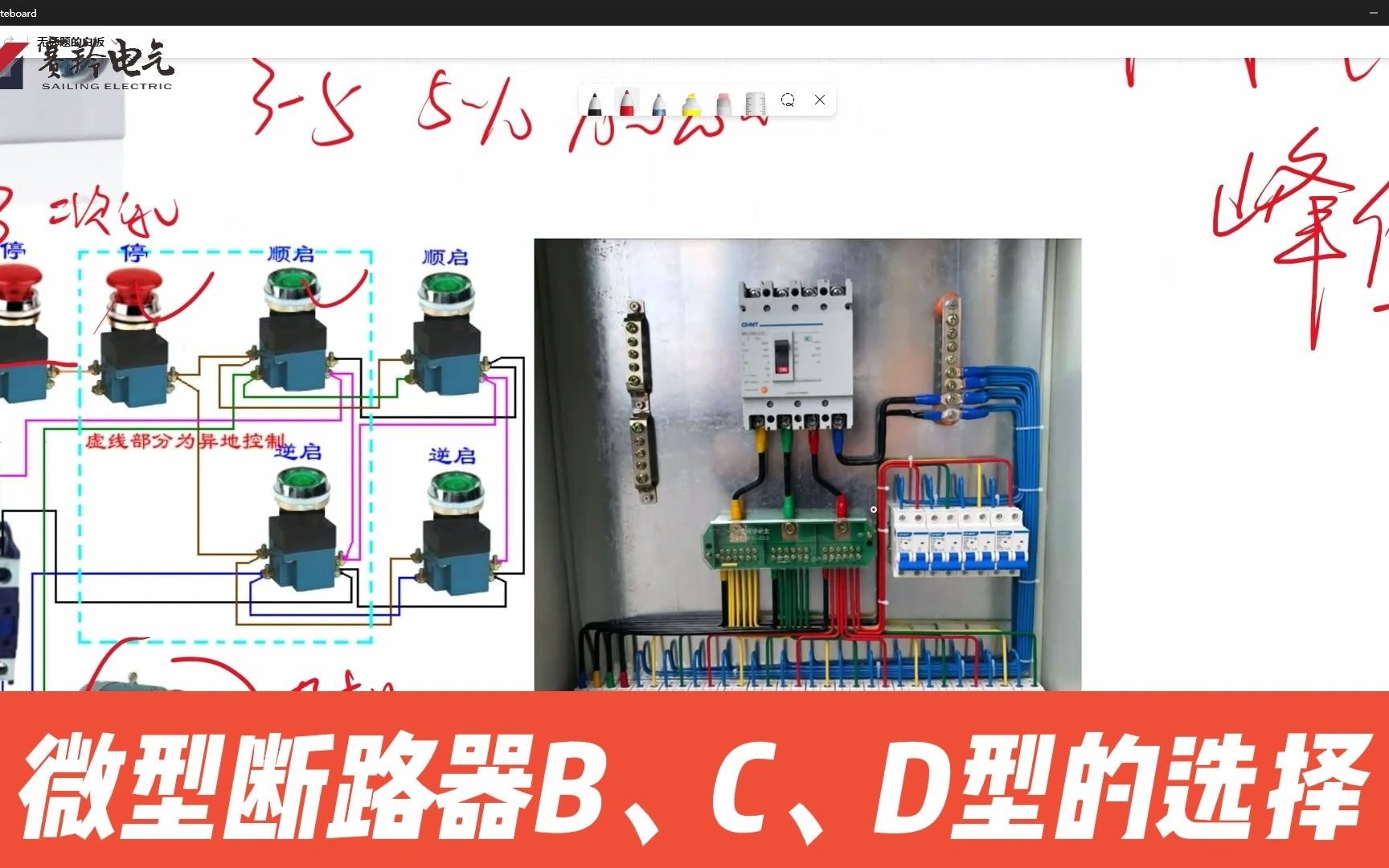 153微型断路器B、C、D型的选择