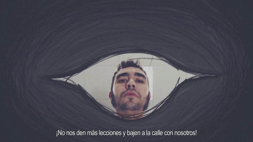 用动画图像视觉的方式传达了想要诉说的一些信息