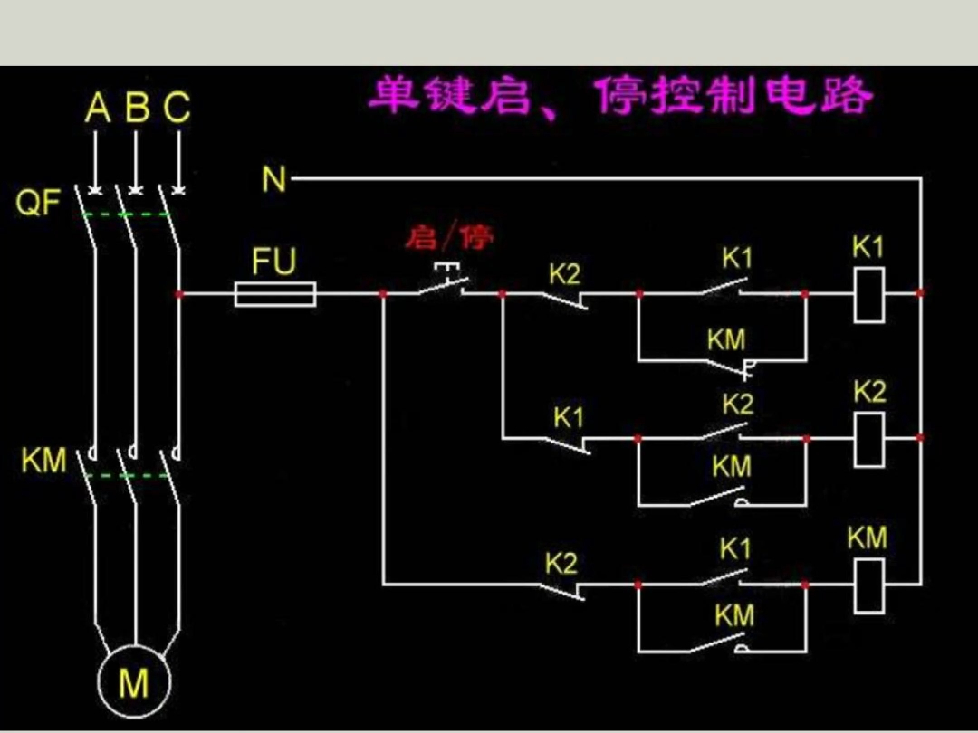 西门子S7-200SMART继电器电路与PLC程序对比单按钮启停控制