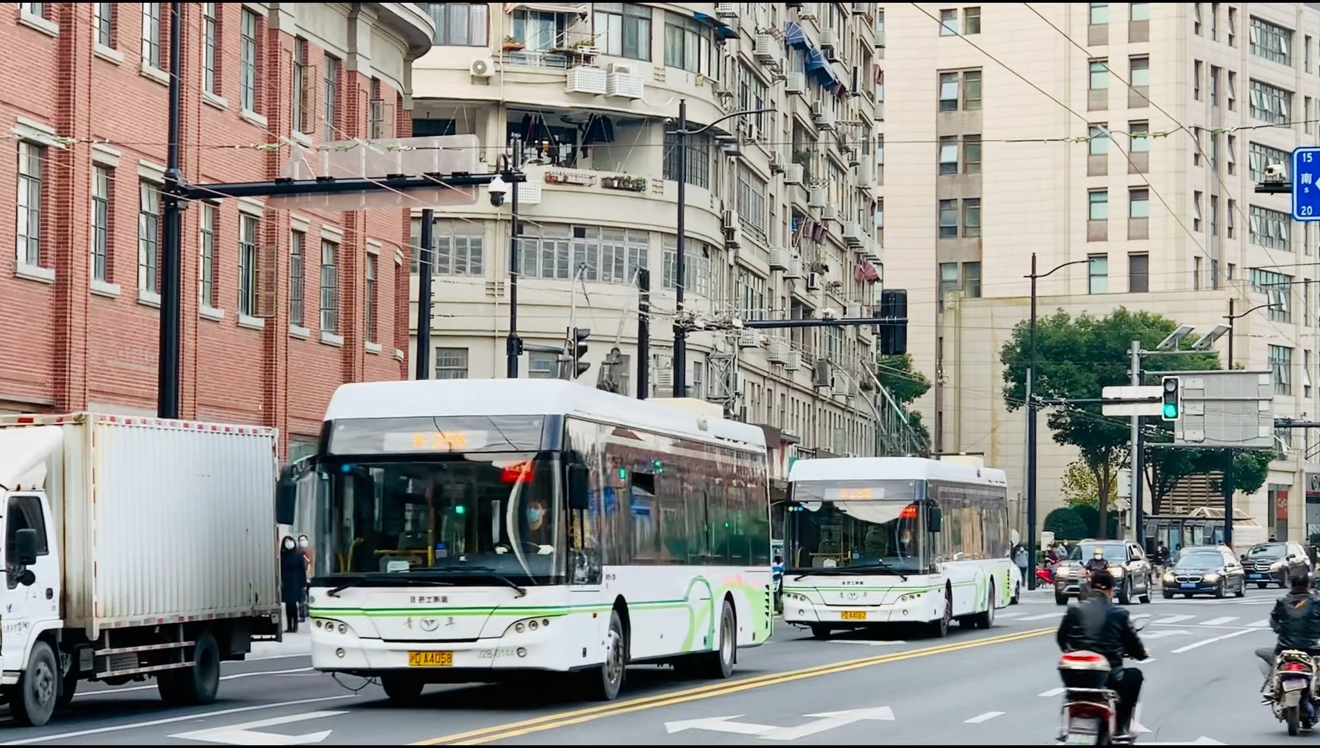 上海无轨电车分线器开字动作记录