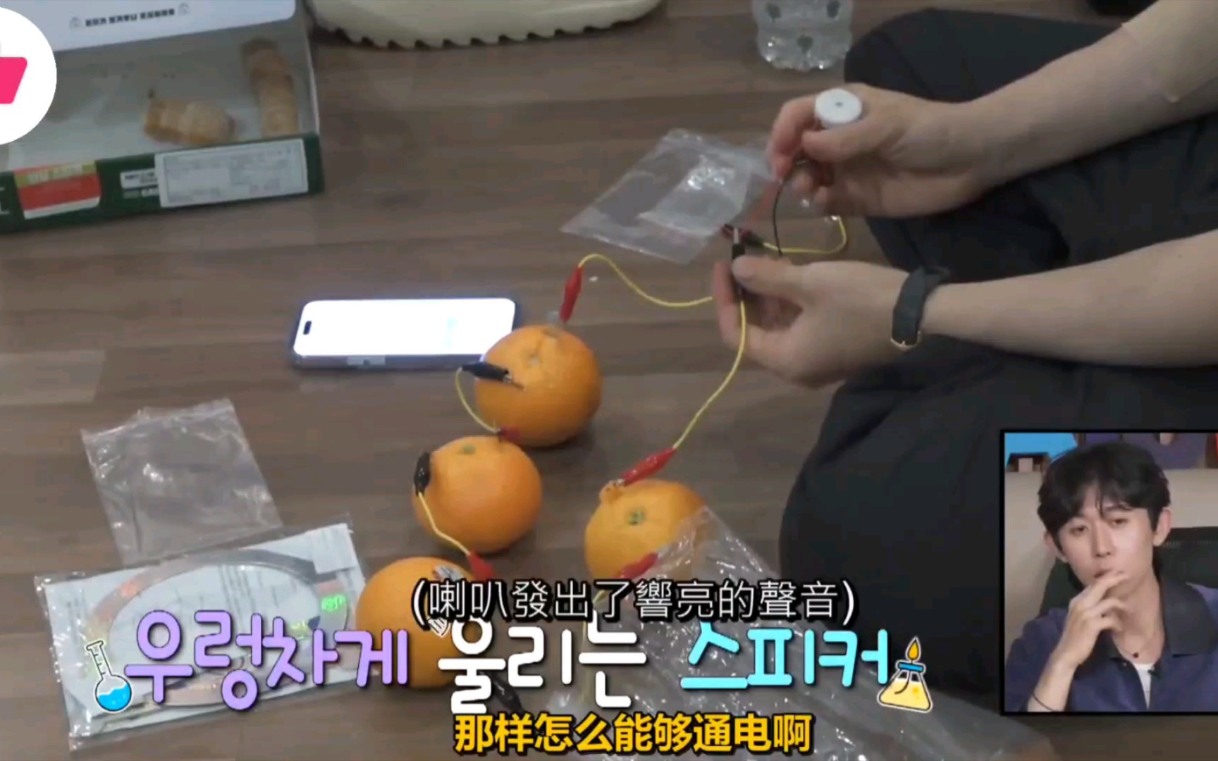 【我独】513 橘子通电实验 全会长给大家讲解 key再讲解给旗安 哈哈哈