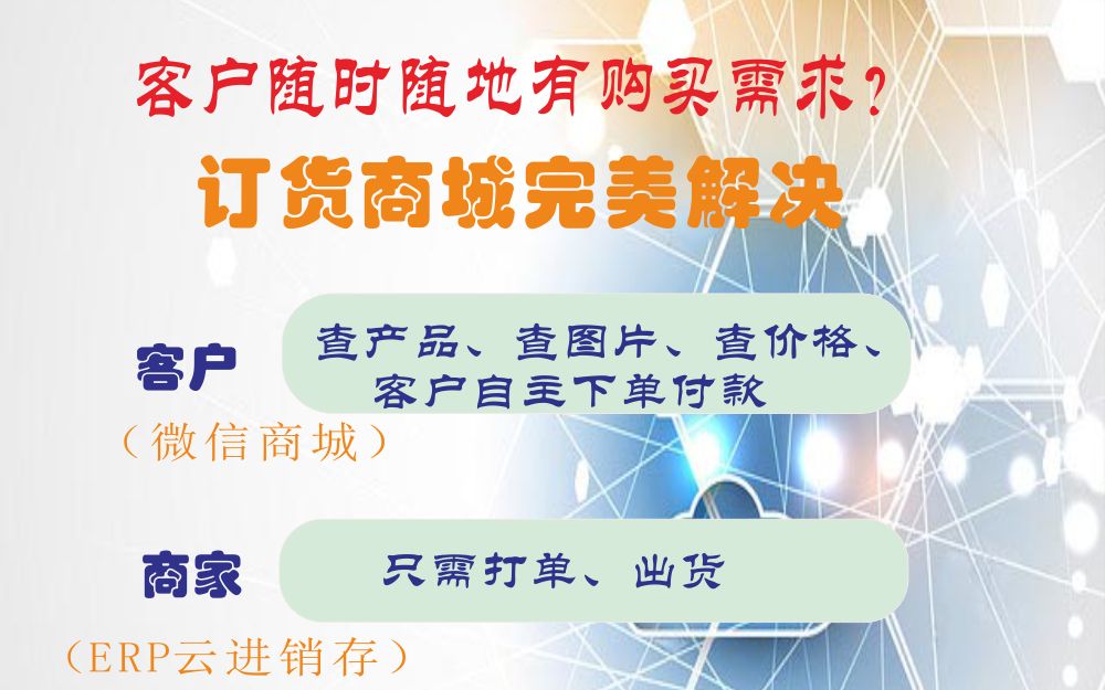 进销存终生免费,微信小程序商城无缝对接