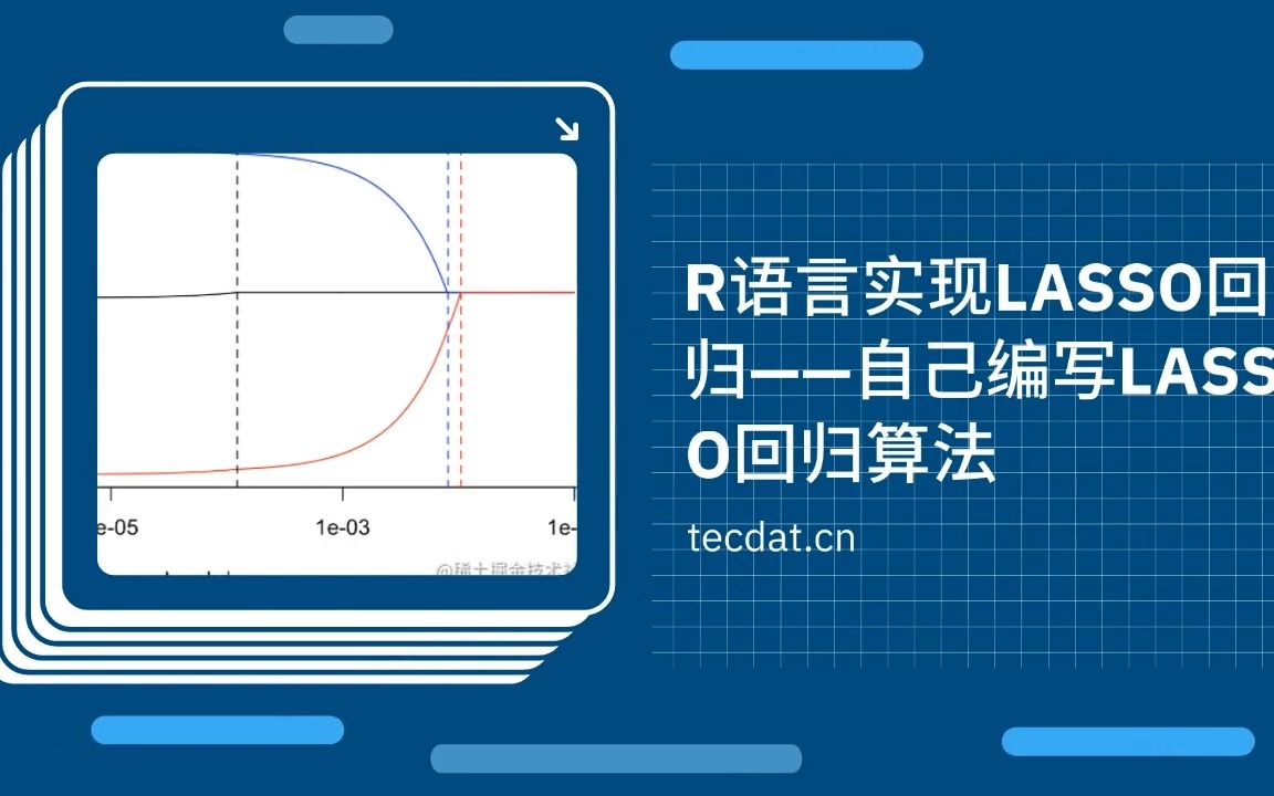 R语言实现LASSO回归——自己编写LASSO回归算法