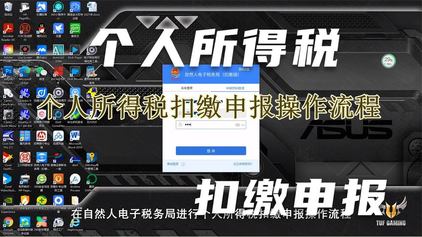 个人所得税明细申报流程