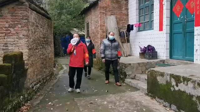 #桂林 #战胜疫情广西在行动 全州县全州镇集才社区防疫宣传