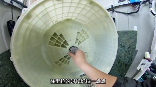 都在说海尔水晶滚筒内桶不好安装,也不知道我这样算不算有难度