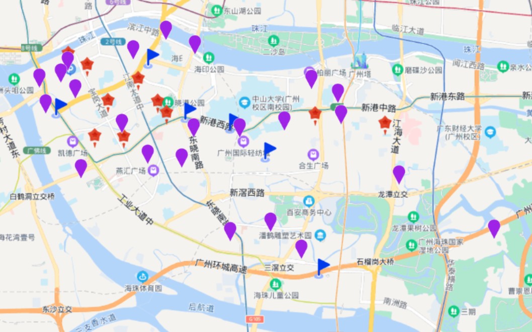 地理信息爬取 地图批量标注 数据分析辅助买房位置决策