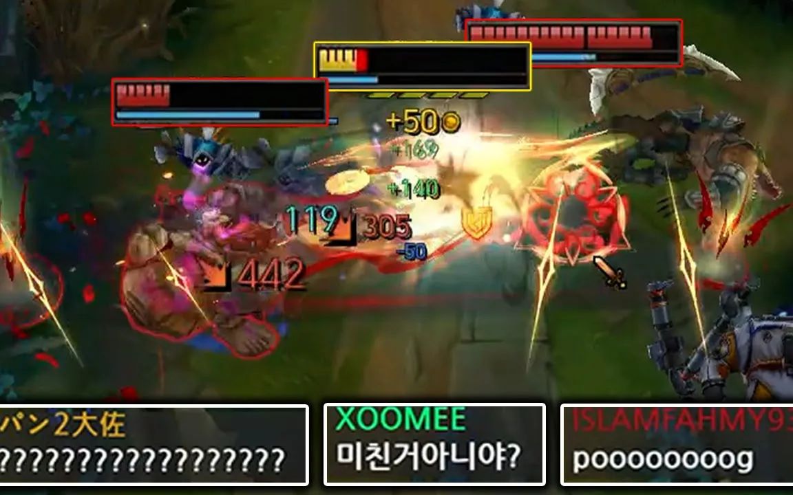 【韩服第一刀妹irelking】极致操作 刀妹vs鳄鱼,狮子狗 韩服王者局【40】