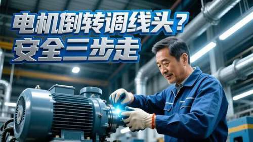 电机倒转别慌张!一根线头轻松搞定,维修师傅都在用