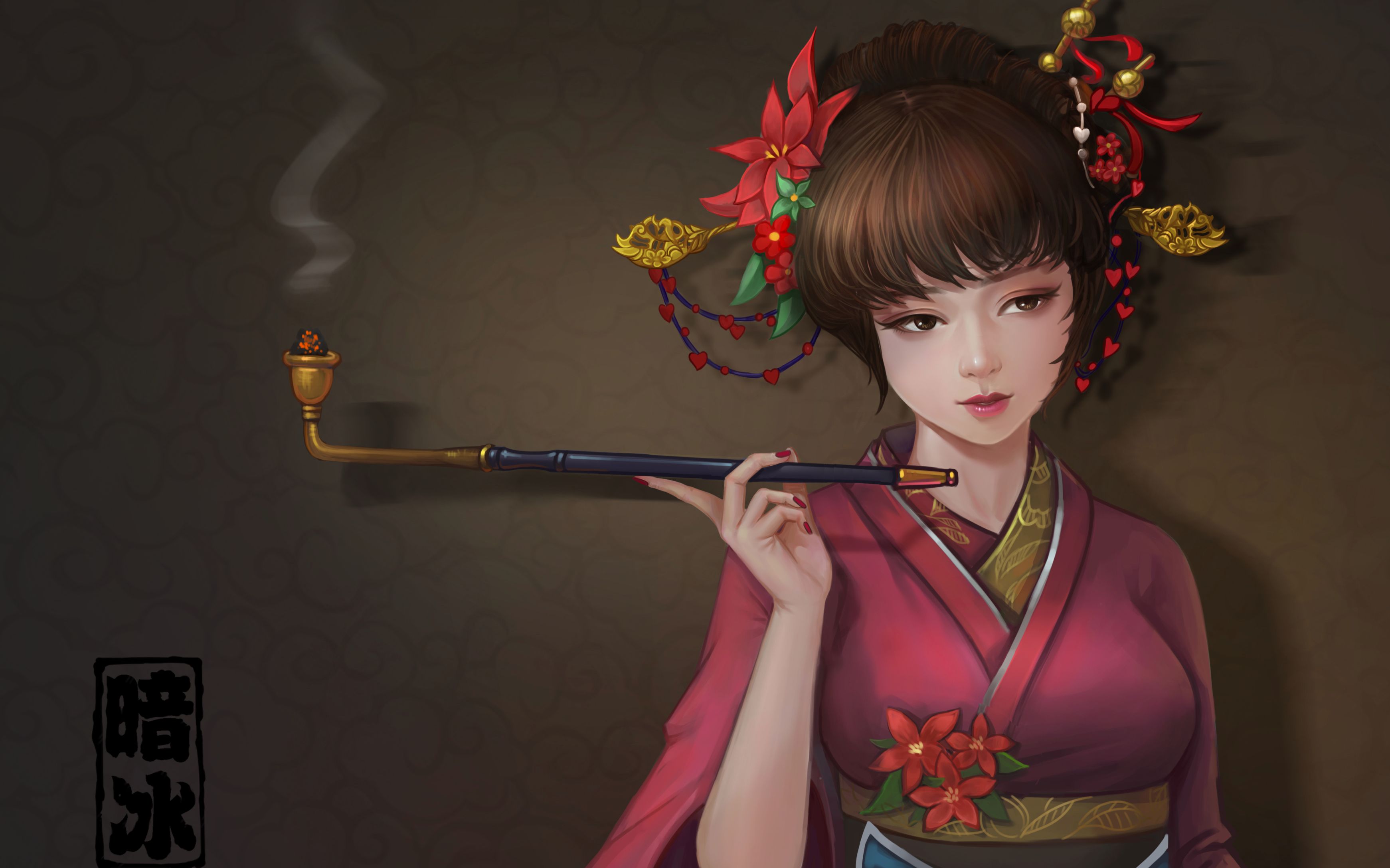 PS-厚涂-古风美女插画(超高清)-火火火火火火火!