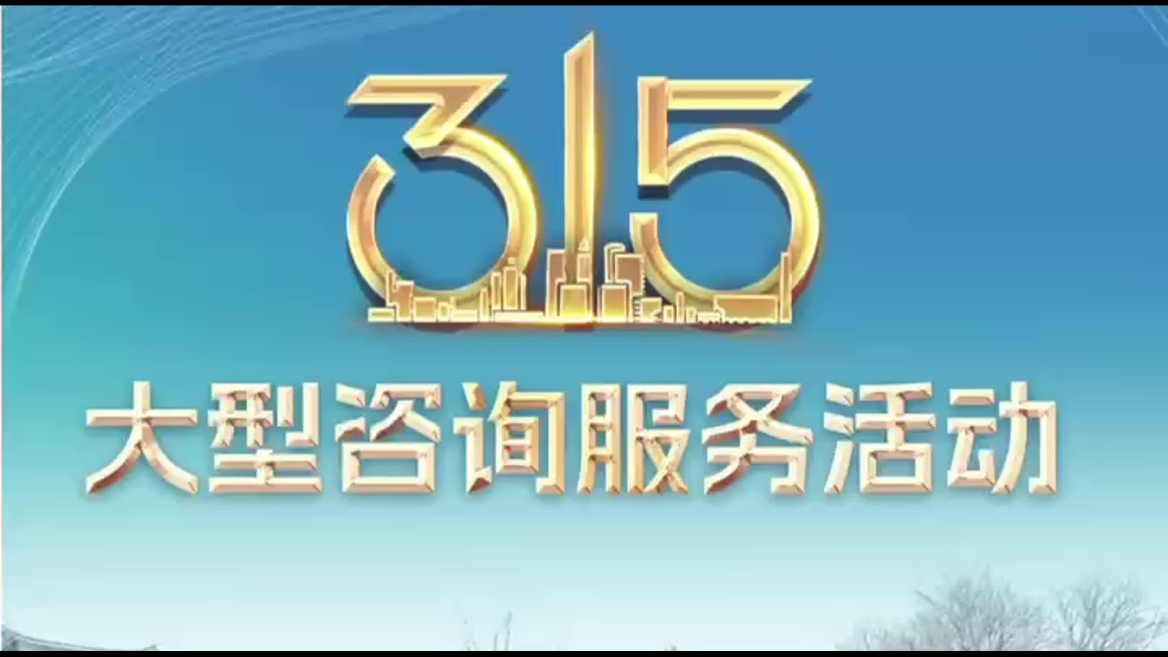 公司参加“315”大型咨询服务活动
