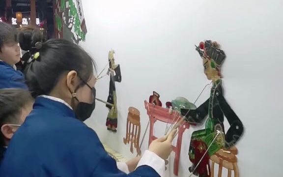 【非遗之纸影戏】传统皮影戏《武松打虎》演出中