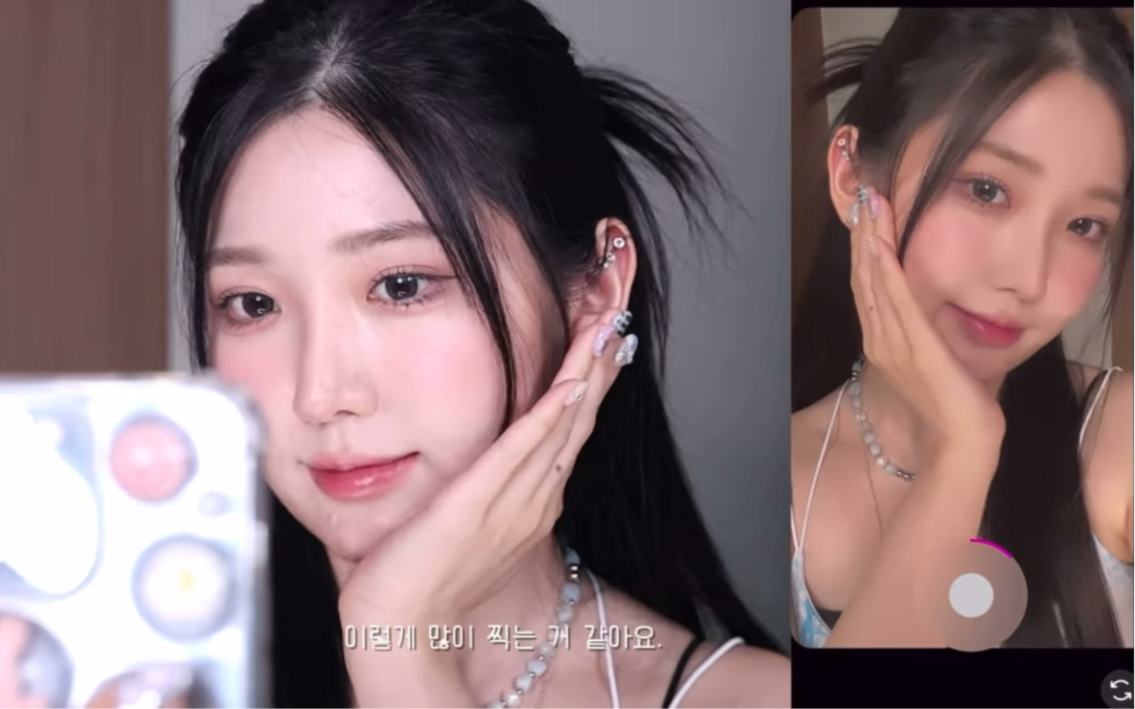 韩国女生小姐姐自拍照骗照片技巧美颜滤镜羽化韩式ps图片处理工厂...