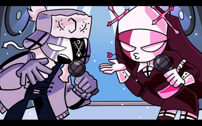 [FNF]中文字幕-Ruv与Sarvente的说唱决斗!