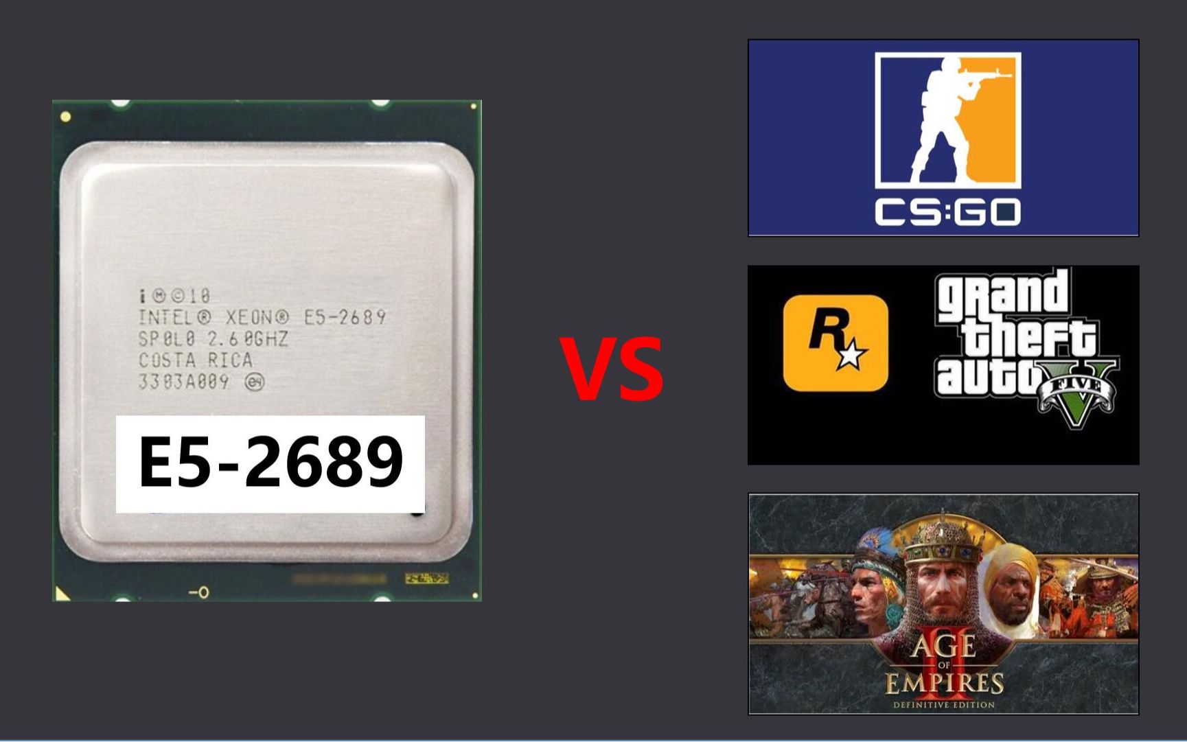 【水视频】E5 2689游戏性能简单测试