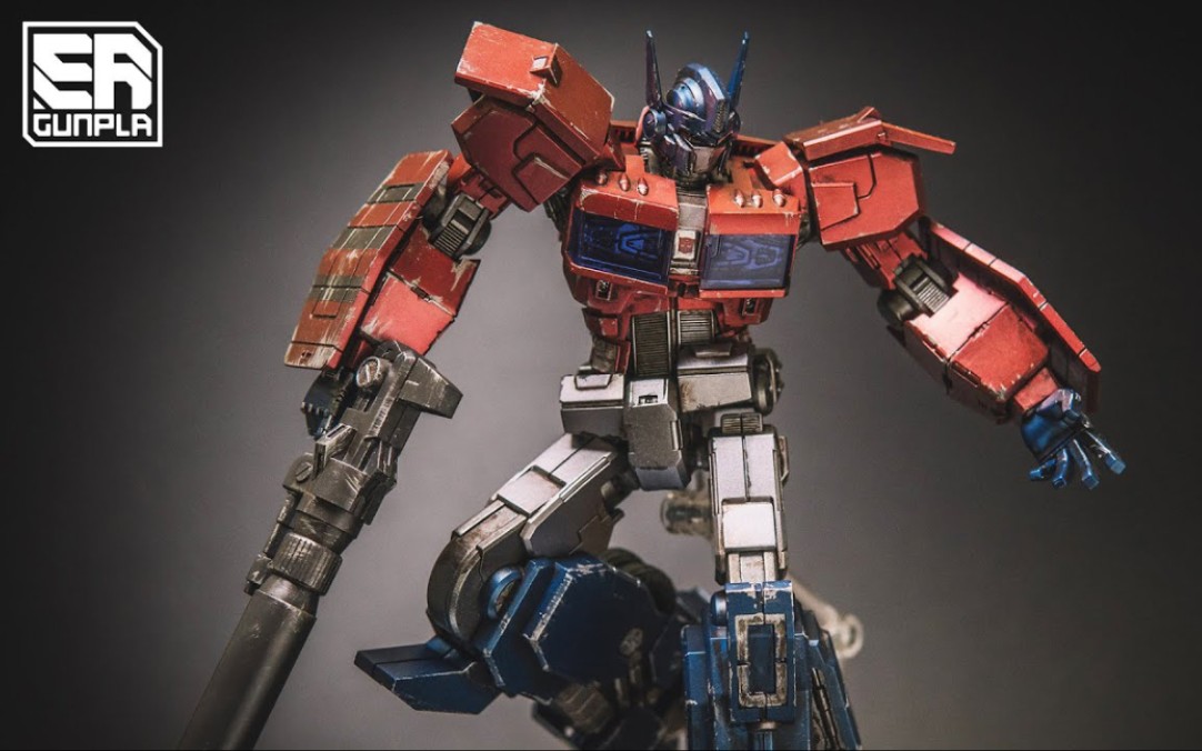 【变形金刚】FLAME TOYS 风雷模型 擎天柱 重涂 制作教程