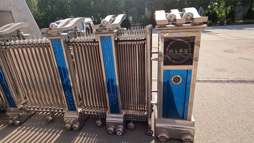 坏了两个月的伸缩门换完主板完美运行