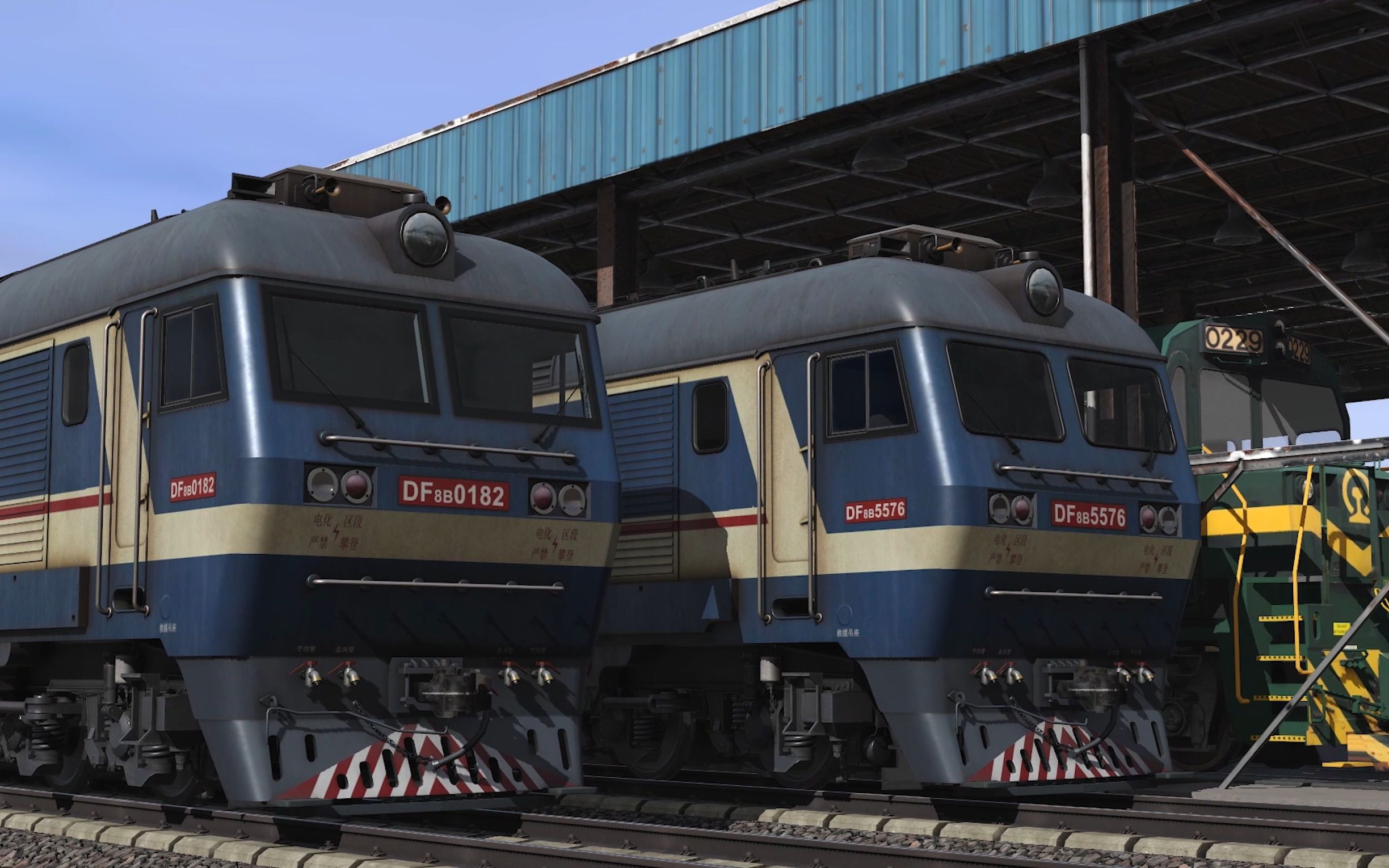 【实况模拟列车2019】风笛长鸣 东风永存_实况