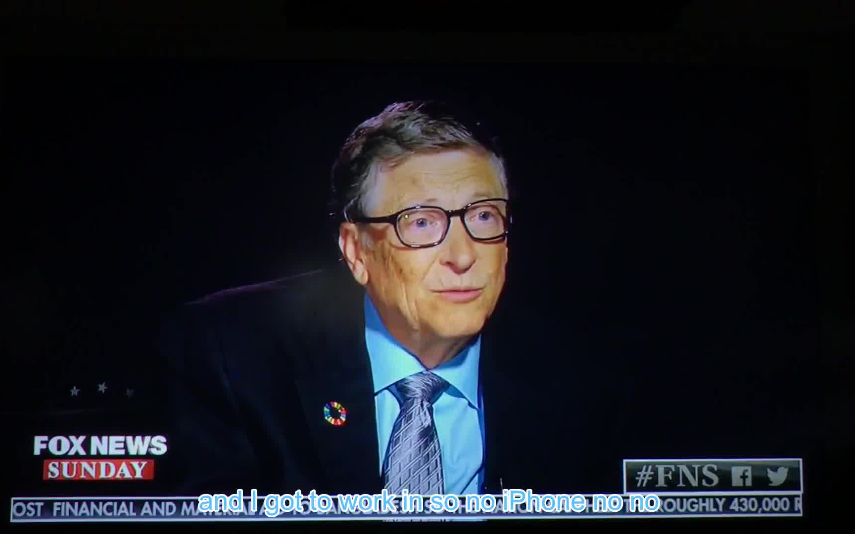 比尔盖茨换用安装了大量微软应用的Android手机,对iPhone连连说不