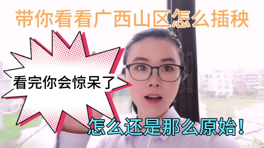 岭南腹地山区怎么播种稻谷?为啥还是跟几千年前的方法一样?