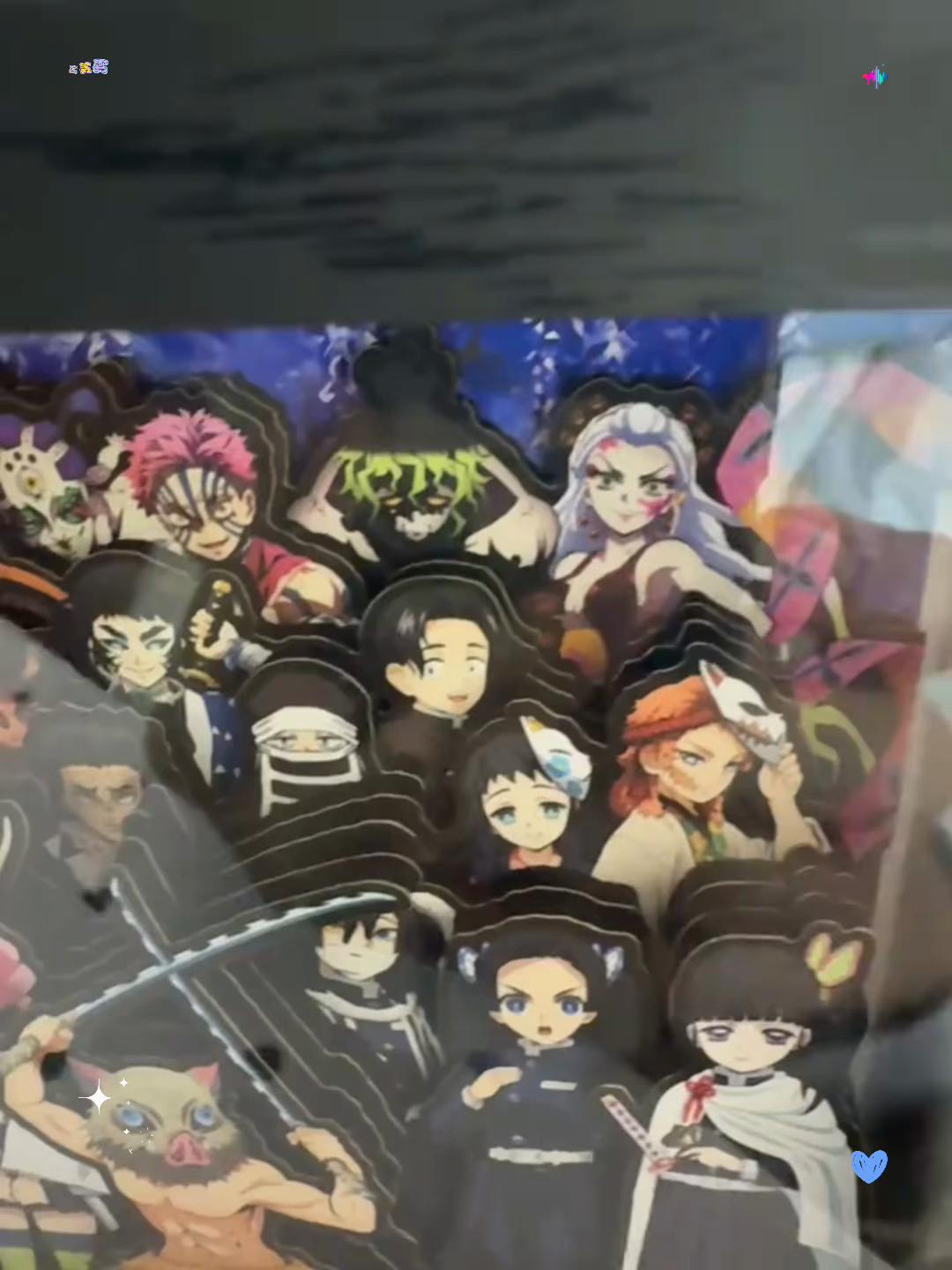 鬼灭之刃全家福立体画无限城九柱鬼杀队动漫周边手办盲盒七夕礼物#...