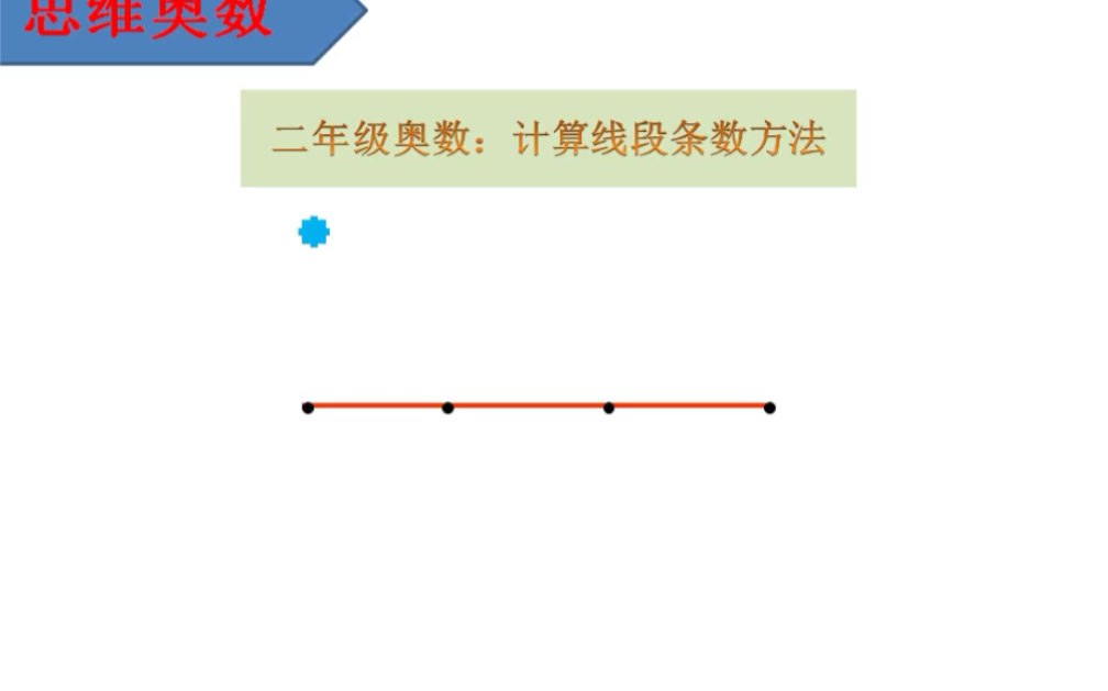 线段条数计算一一画图法