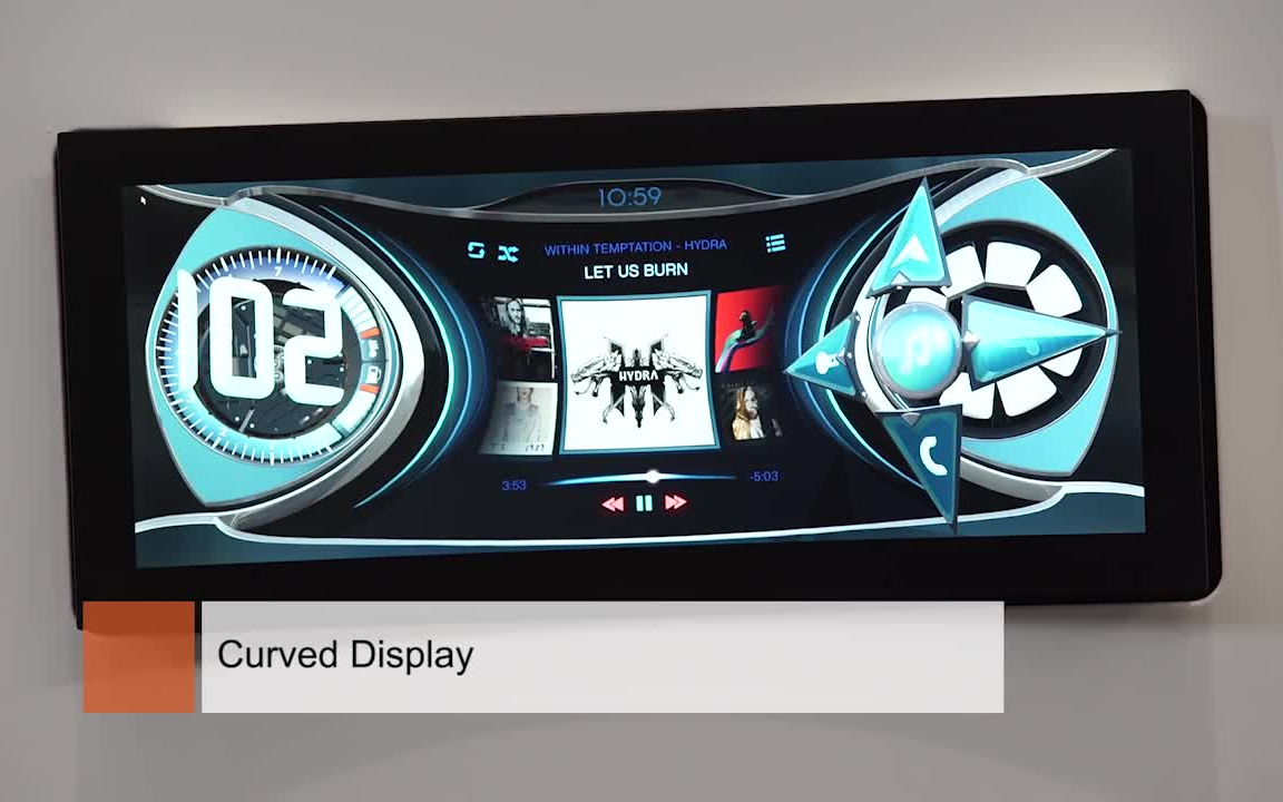 【烧哥】Visteon Advanced Instrument Clusters 汽车仪表盘