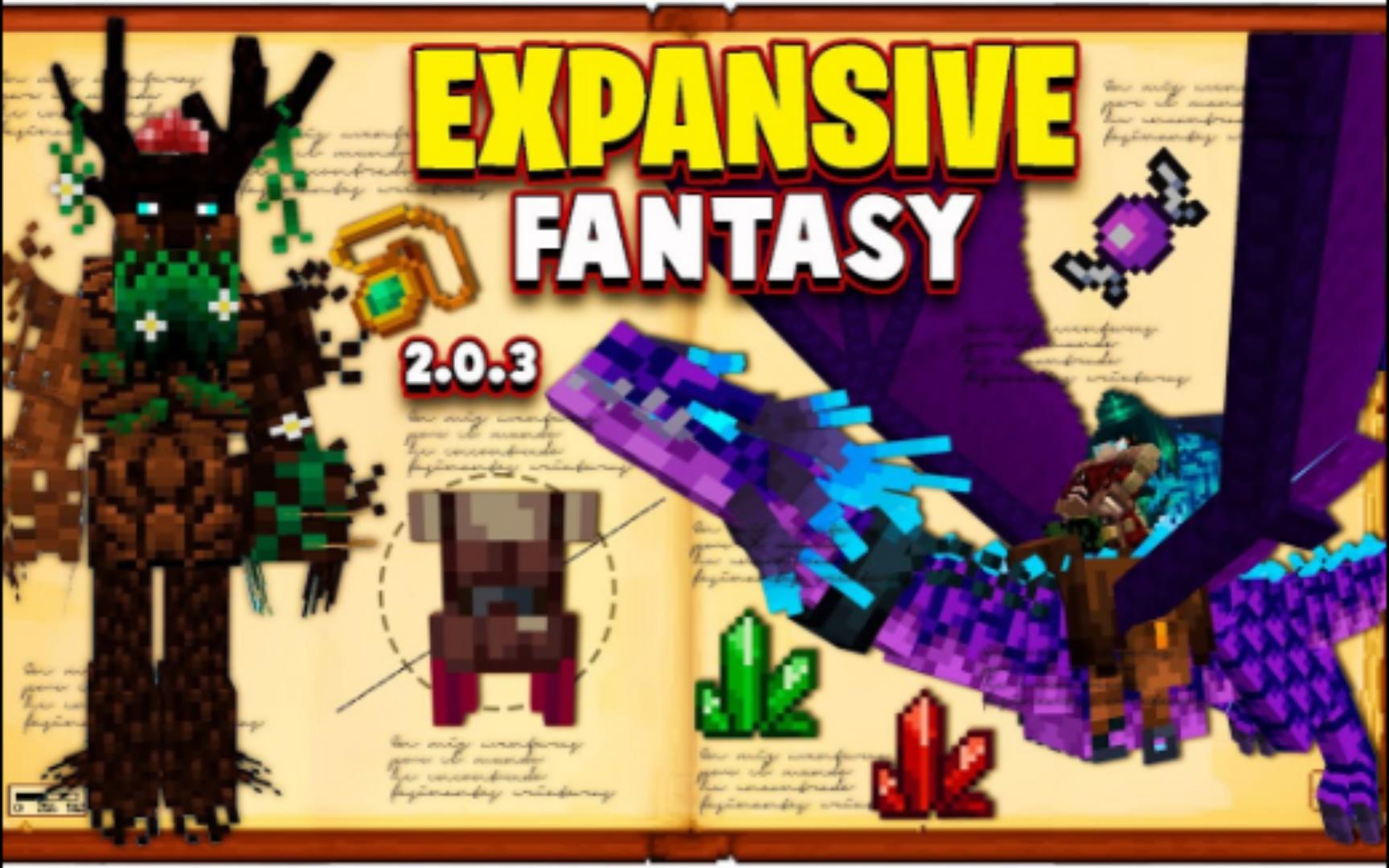 [Addon]我的世界基岩版广阔的幻想V2.0.3汉化版(附下载链接)/手机国际...