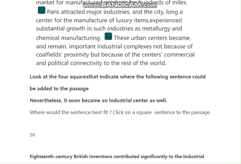 TF阅读真题第660篇The Industrial Revolution in Britain