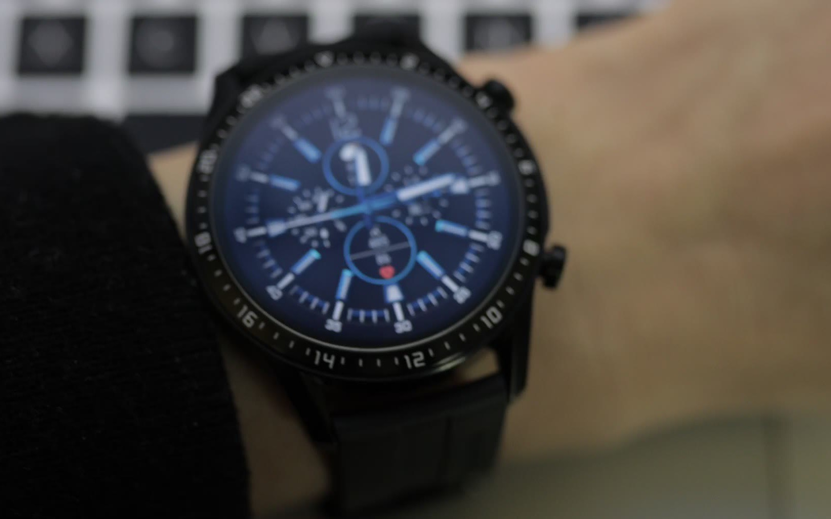 华为watchgt手表表盘《蓝调精英》