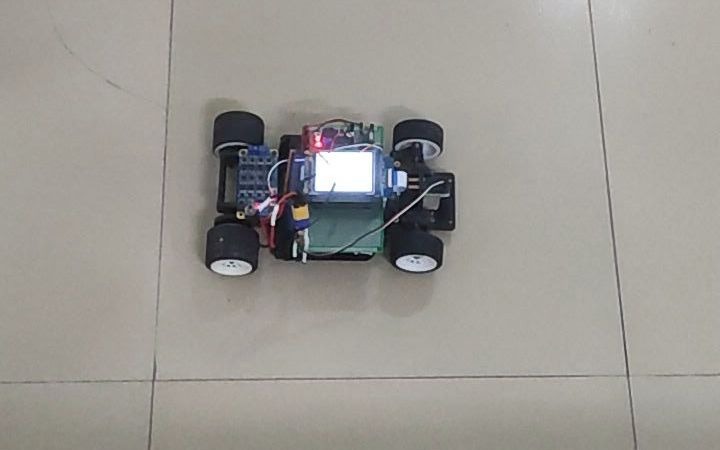 STM32F103+NRF2401+游戏摇杆ADC双单片机通信遥控小车