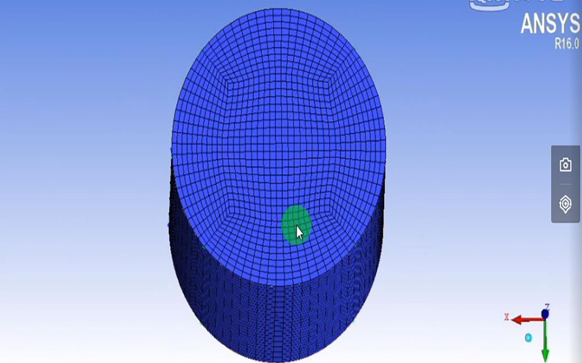 13.ICEM圆柱体网格划分