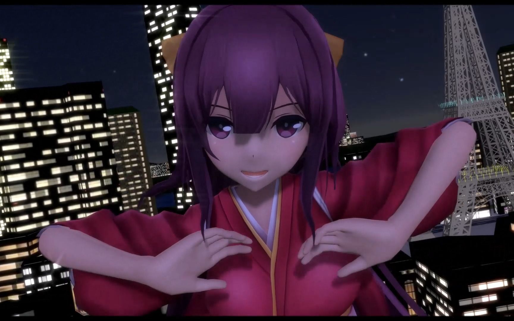 逐渐巨大化巨大娘电音+舞蹈 Gimme×Gimme MMD