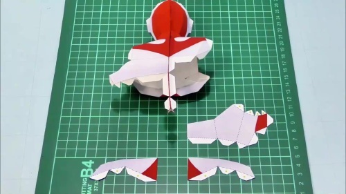 奥特曼手工纸模怎么制作?奥特曼纸模手工制作定格动画来了