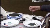 项鸿山水画教程积墨山水画技法视频