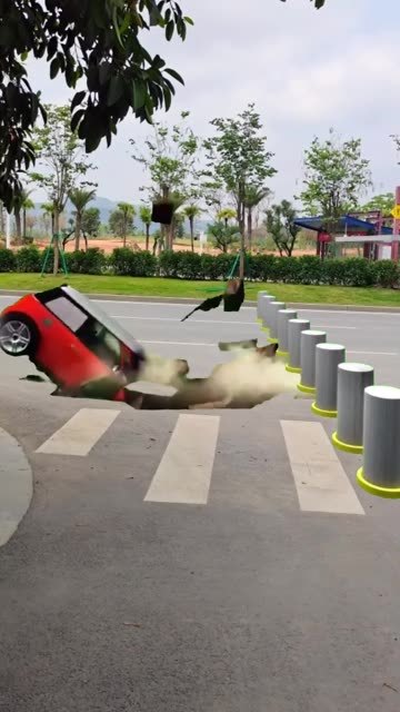 不遵守交通规则,后果就是这么严重!视频拍下惊险一幕