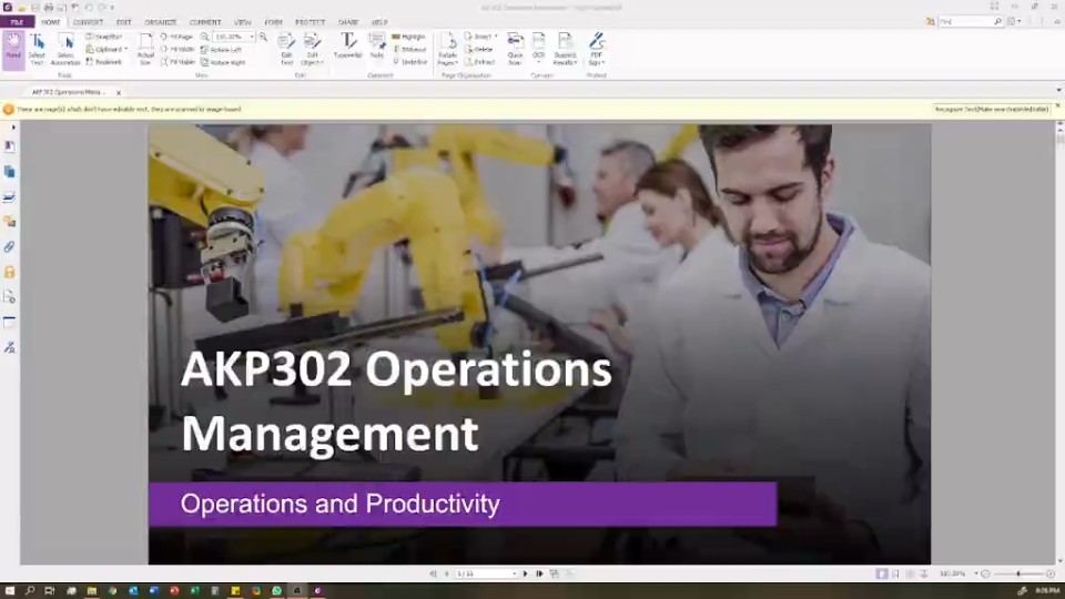 运营管理 Operations Management Chapter1 Operations and ...