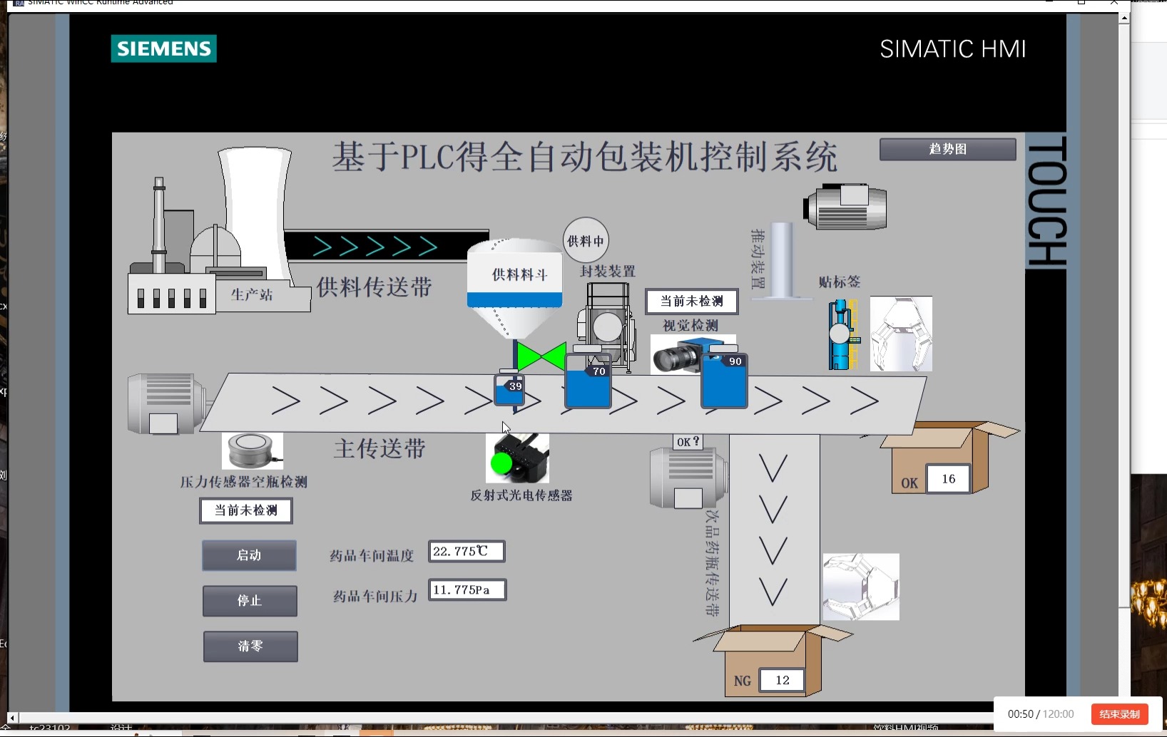 基于西门子PLC的自动包装控制系统设计