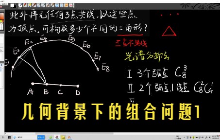 几何背景下的组合问题1