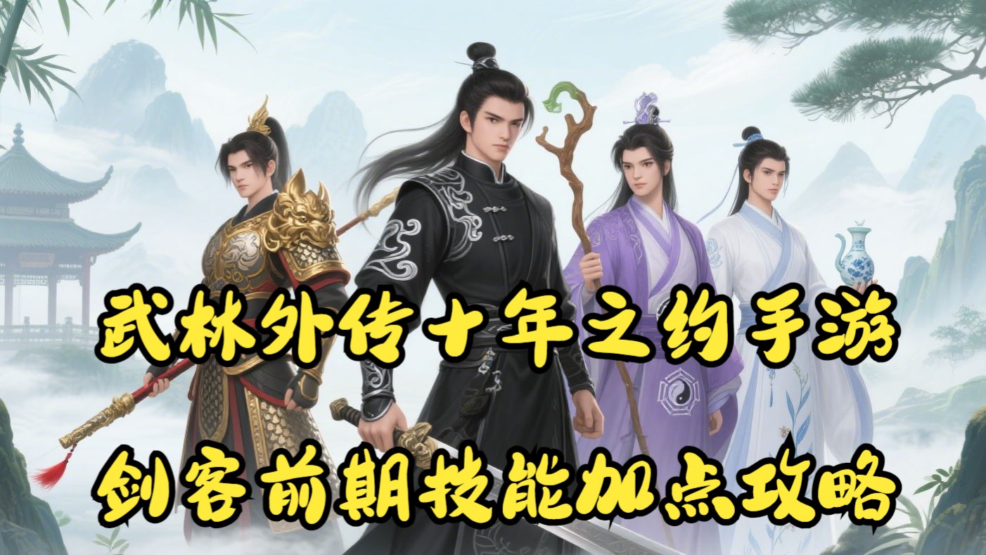 武林外传十年之约手游,剑客前期技能加点攻略,轻松上手,新手小白也能...