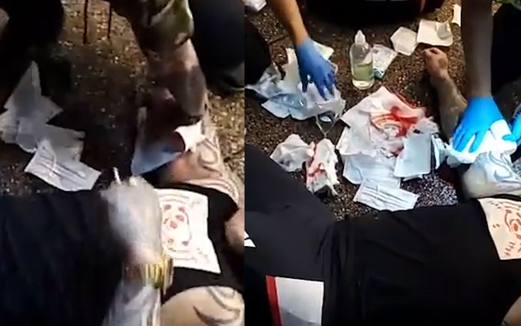 台湾肌肉男身中3枪倒地哀嚎仍不忘直播:若死,拜托大家照顾家小