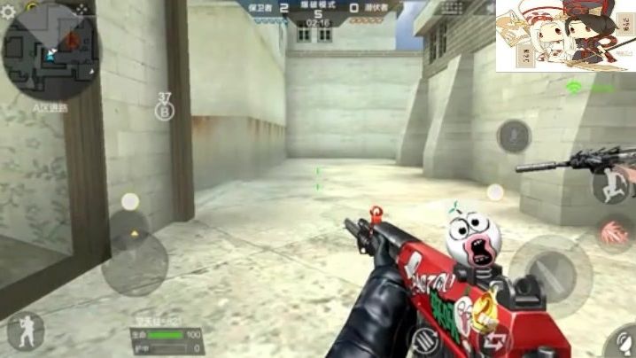 CF手游:爆破战,用垃圾枪杀人也能这么顺?